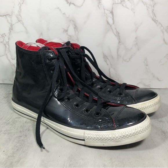 Converse | Shoes | Converse Patent Leather High Top Limited Edition ...
